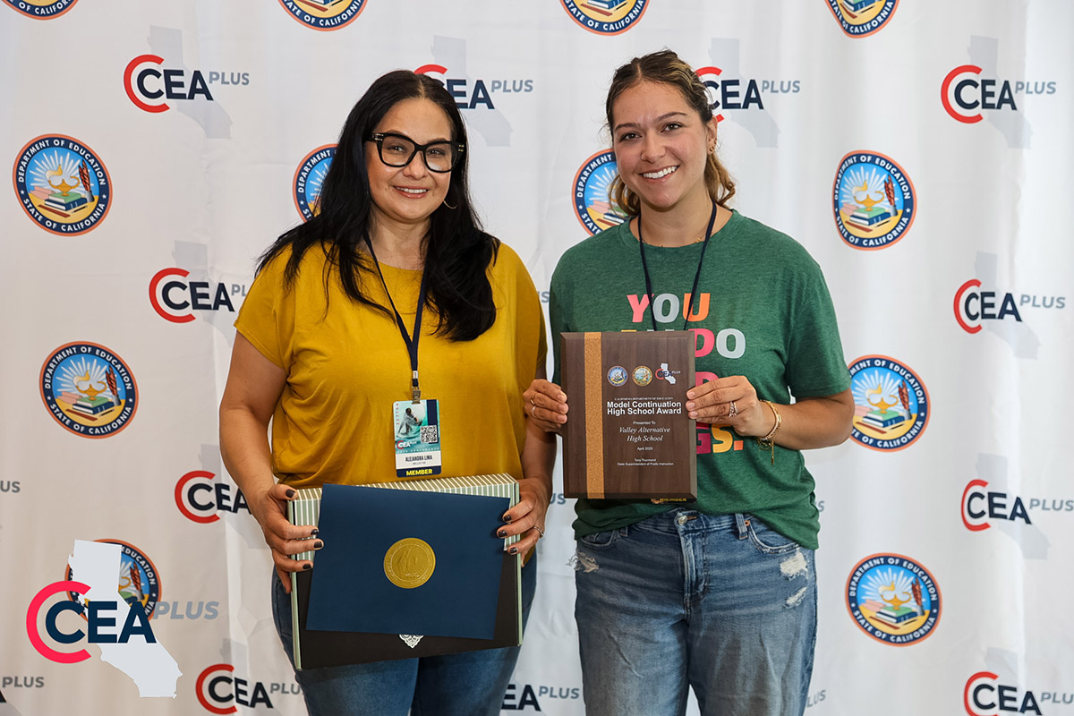 Model School Recognition Program - CCEA Plus - California Continuation ...